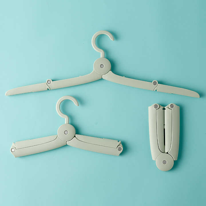 Simple Design Foldable Clothes Hanger for Travel Foldable Coat Hanger ...