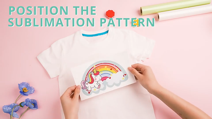 Sublimable Heat Transfer Clear Vinyl - Perfect for T-shirts