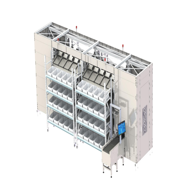 Automated Put Wall/robotic Shuttle System - 3000-7200pcs/h
