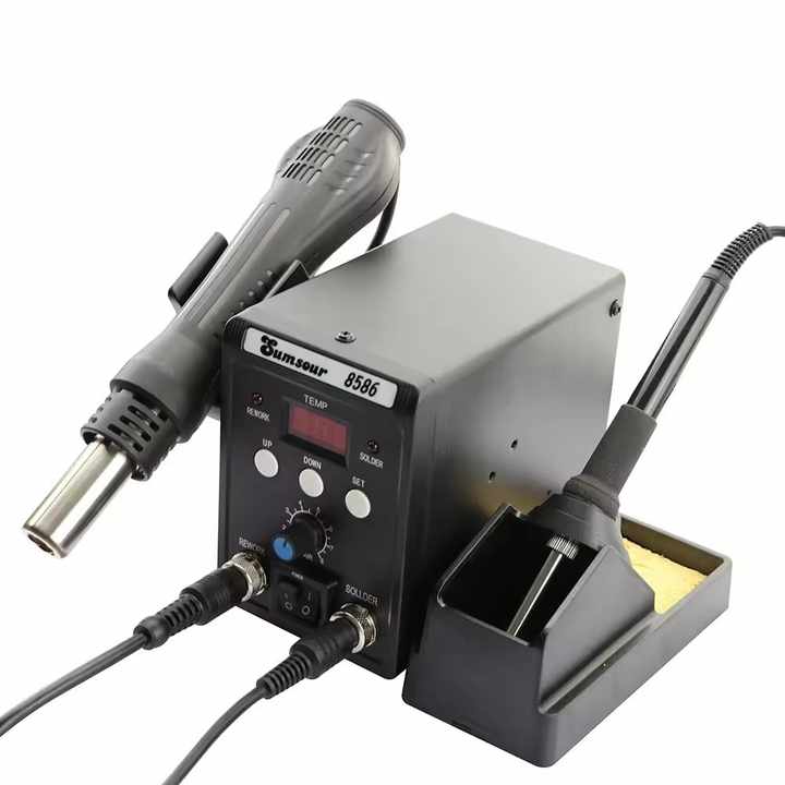 SMD BGA Rework Desoldering Solder Station 8586 110V/220V