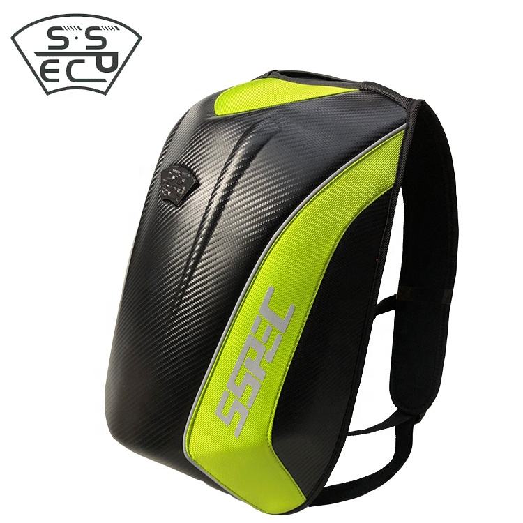 SSPEC Waterproof Motorcycle Tail Bag - Large Capacity Motorbike Saddle ...