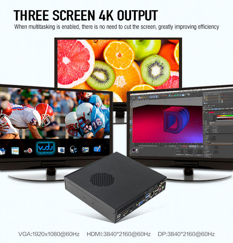 Sharerdp New Arrivals H610 Mini PC 13th Gen Intel Core I3 I5 I7 I9 ITX ...