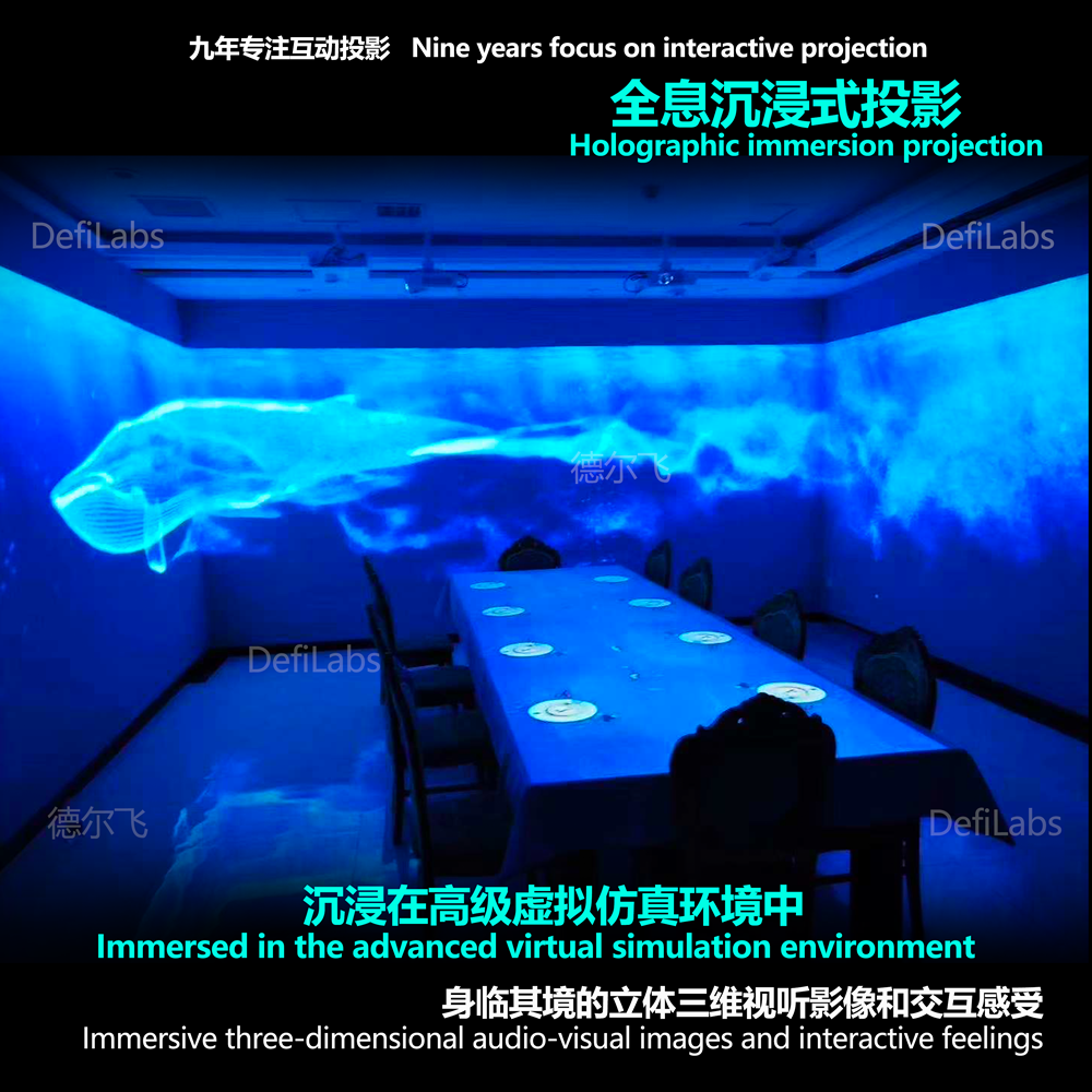 Interactive Floor 3d Holographic Projector For Multiplayer Floor And ...