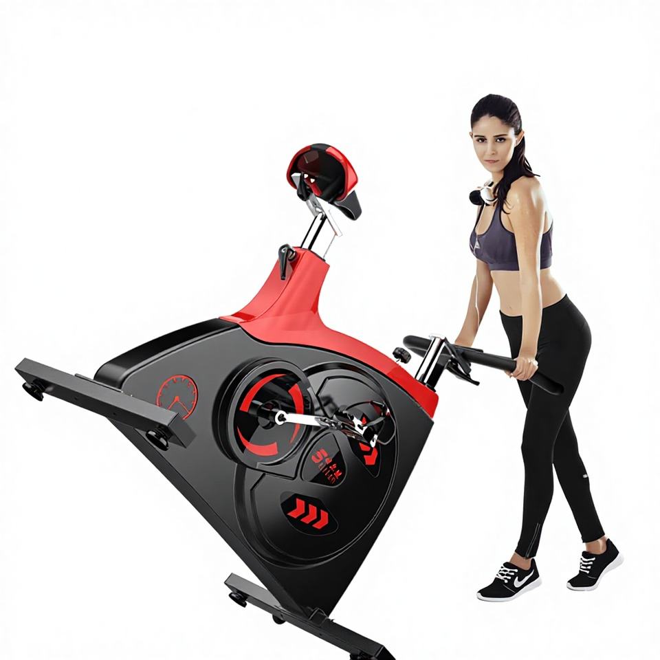 2026 Mini Upright Exercise Bike 13KG Flywheel Portable Design 150kg Max ...
