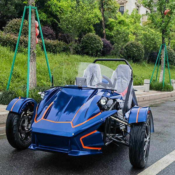 Stylish 350cc Convertible Supercar Tricycle ZTR Electric Motorized 10000W