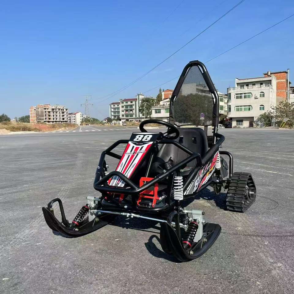 Adult 148*50*63cm Snowmobile Sled Motorcycle Ski Car Trail Steel Frame ...