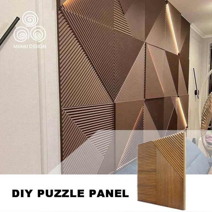 MUMU 3D Wood Decorative Wall Panels - Stylish & Durable