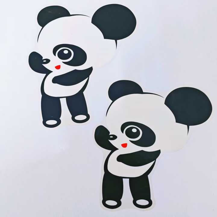 Cute Animal Shaped Waterproof Car Stickers UV Decorative Decals for Car ...