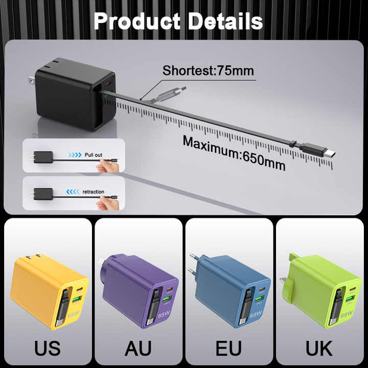 TKT 2025 65W Gan Charger - Fast, Reliable Charging Solutions