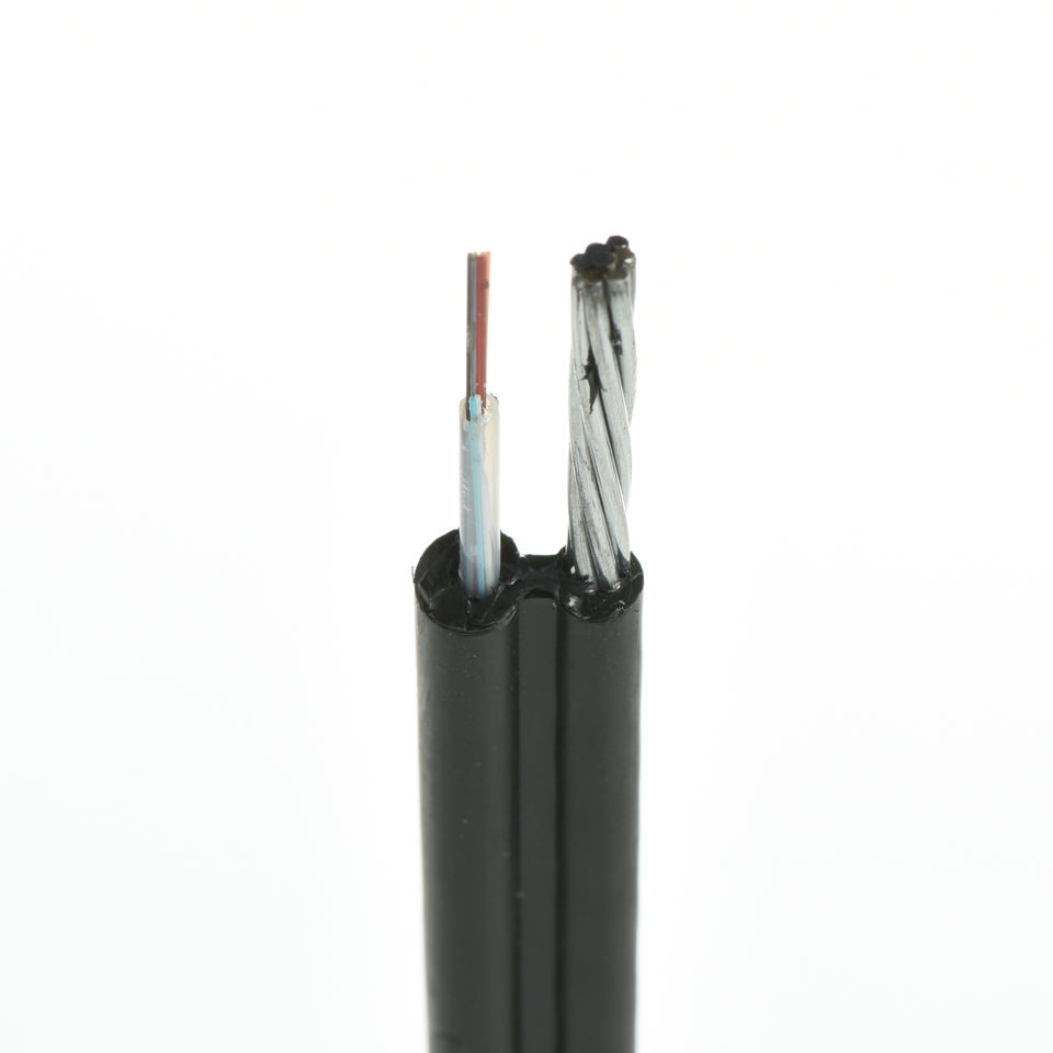 OEM GYXTC8Y Uni Tube Figure 8 Fibre Optic Cable FTTH Outdoor Aerial ...