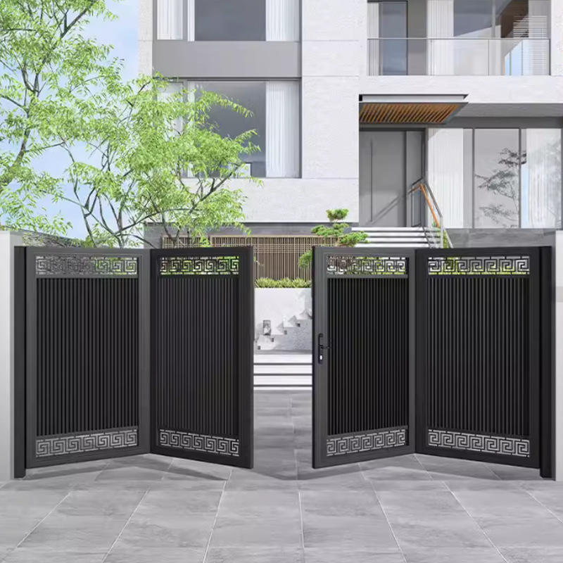 Customizable Automatic Sliding Pedestrian Gate for Villas