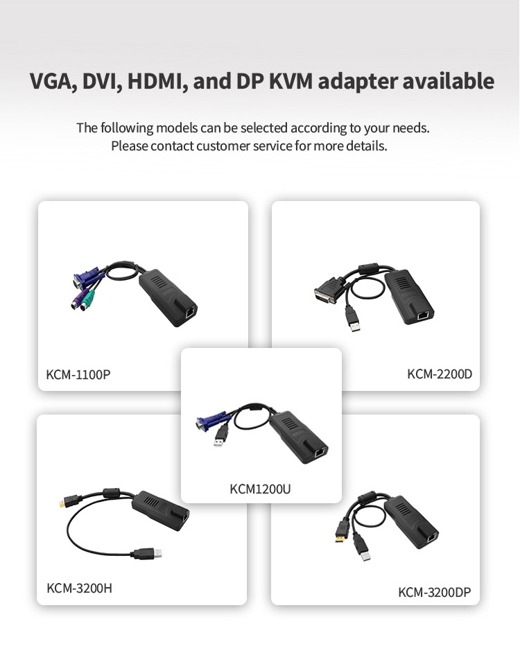 Remote LCD VGA KVM over IP Products from Shenzhen Kinan Technology Co ...