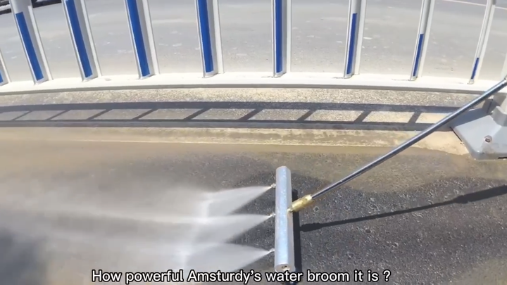 AMSTURDY WBK13 - High Pressure Water Broom for Car Cleaning