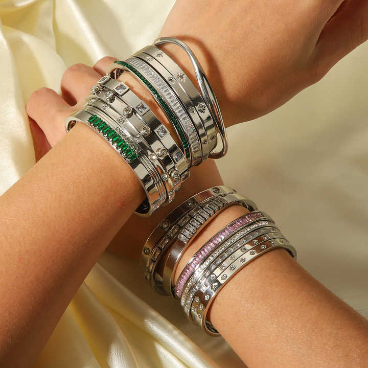 Shop Our Best Selling Titanium Steel Bangle Bracelets