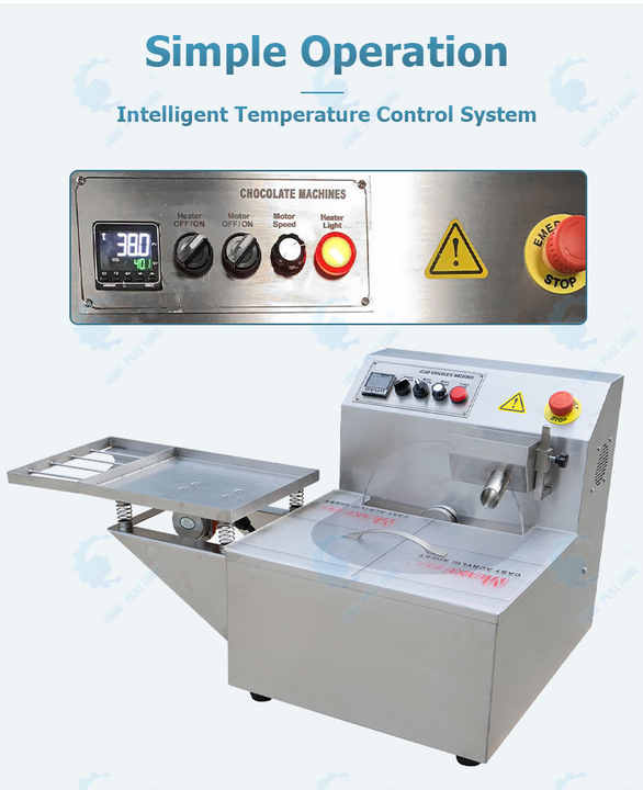 China Factory Automatic Chocolate Making Machine 8kg 15kg 30kg