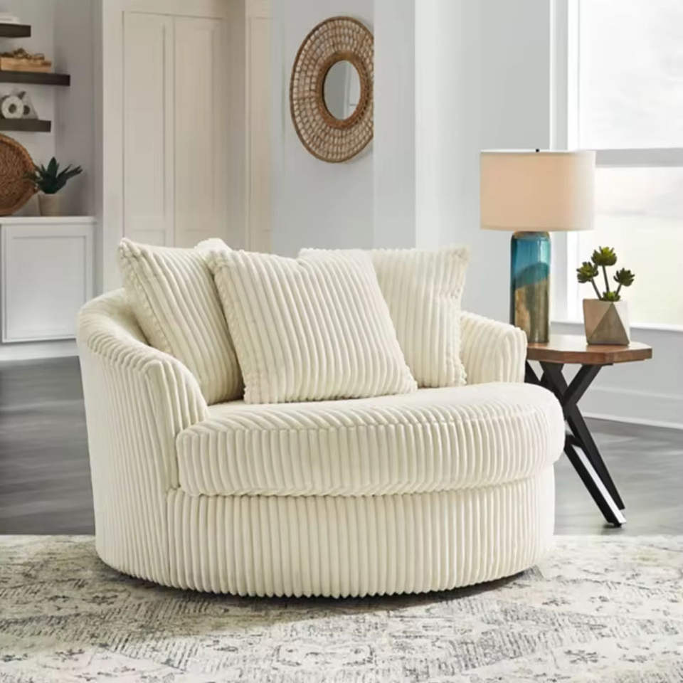 Sans Modern Occasional Chair - Swivel Armchairs for Living Room