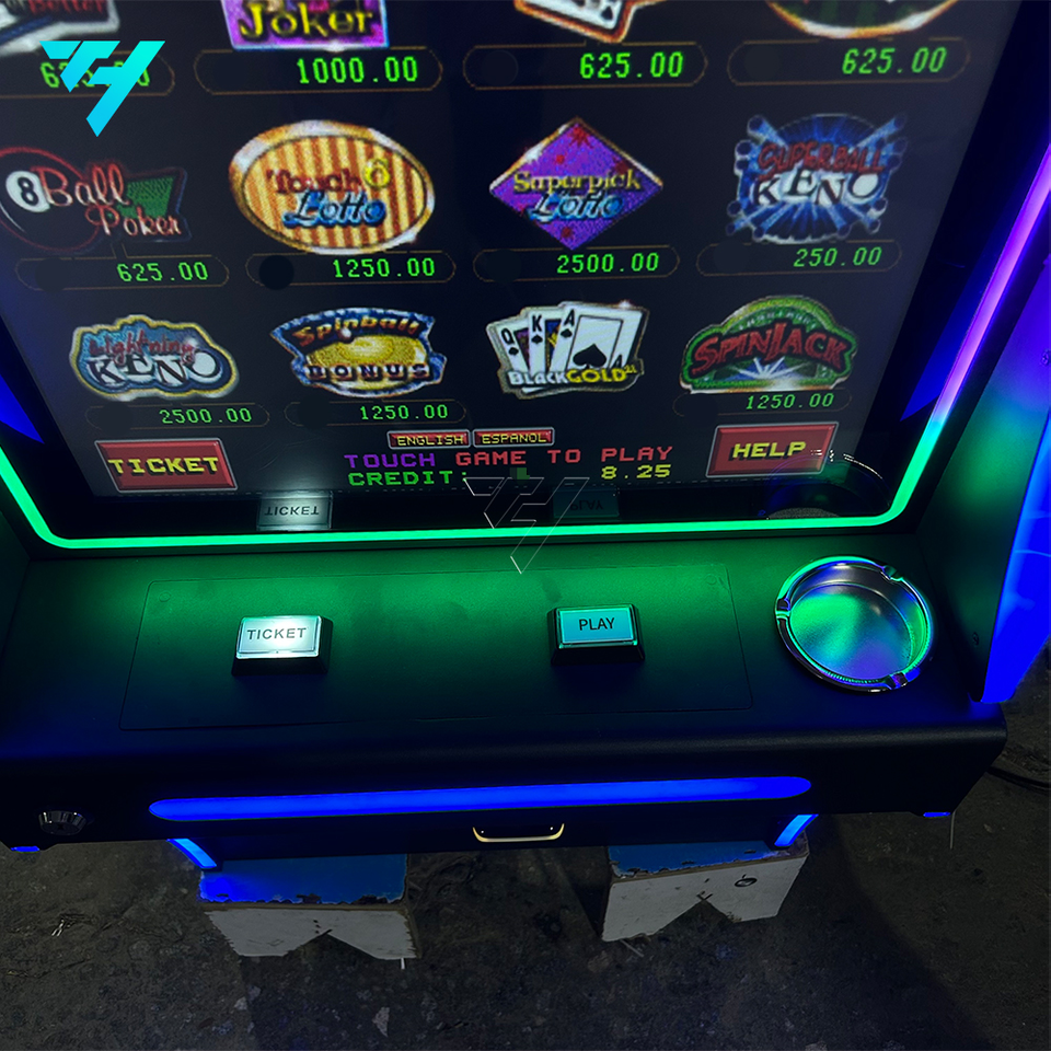 19" Pot of Gold Pog Horizontal Screen Game Cabinet With Capacitive ...