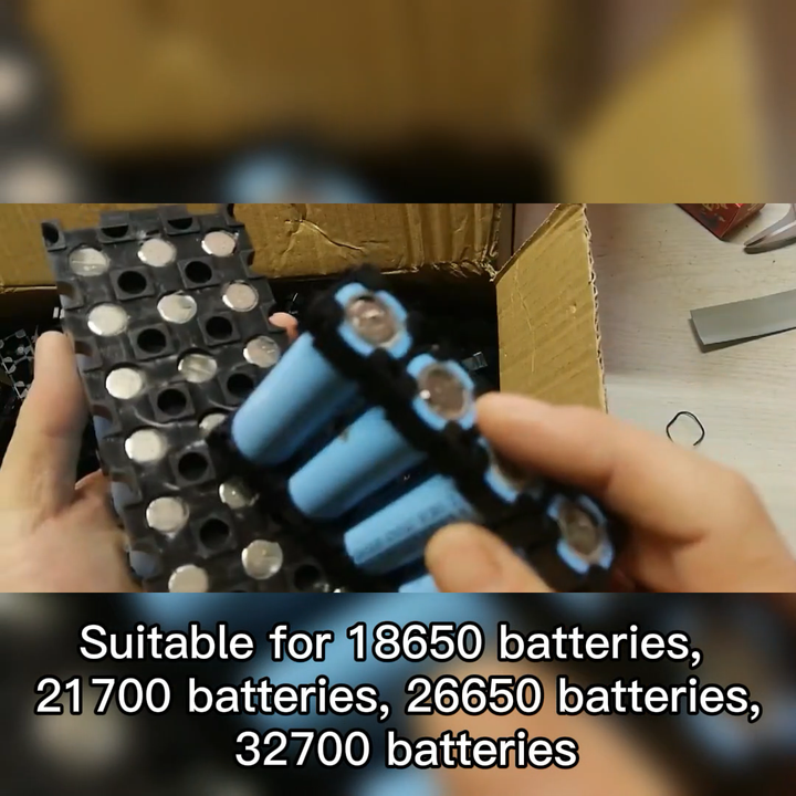 WELLGO Custom Black Battery Organizer for 18650 & 21700 Cells ODM