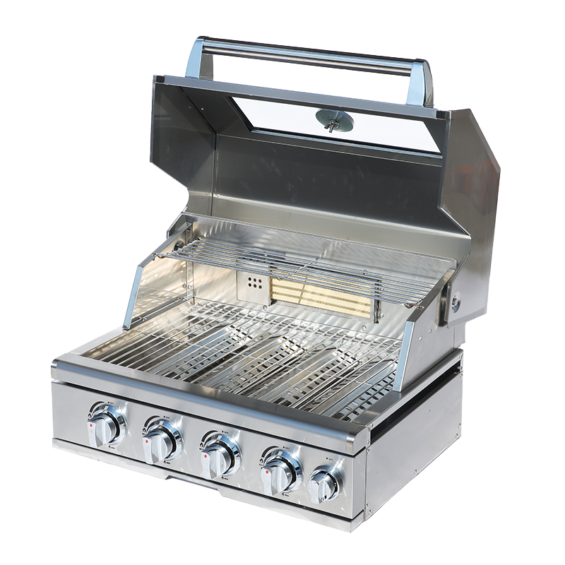 Outdoor BBQ High-Performance 4 Burners LP Gas Stainless Steel 304 ...