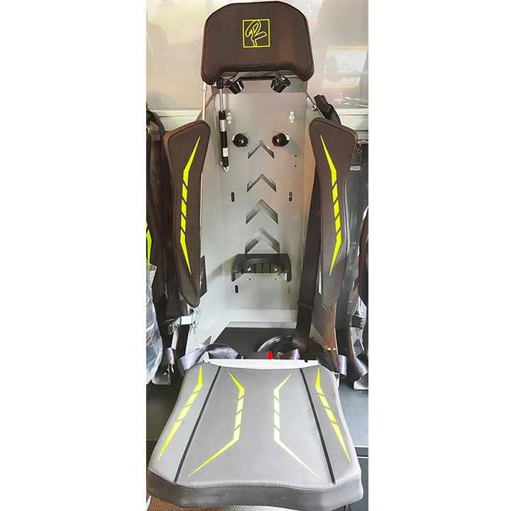 Fire Truck Seat with SCBA Holder - Secure & Comfortable