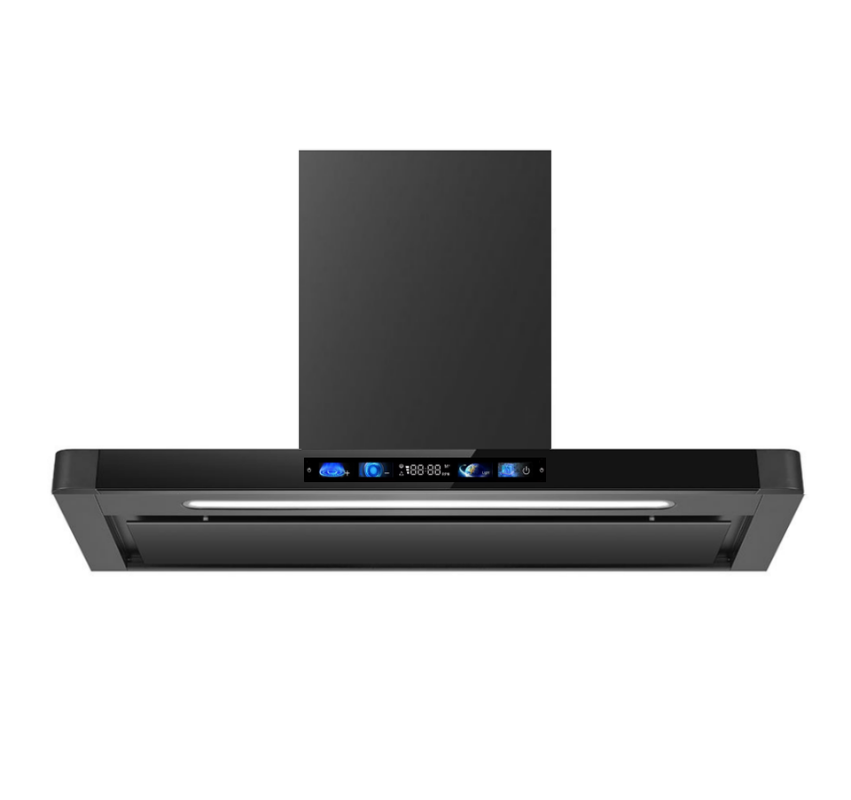 T Shape Stainless Steel Wall-Mounted Range Hood Custom Electric Vented ...