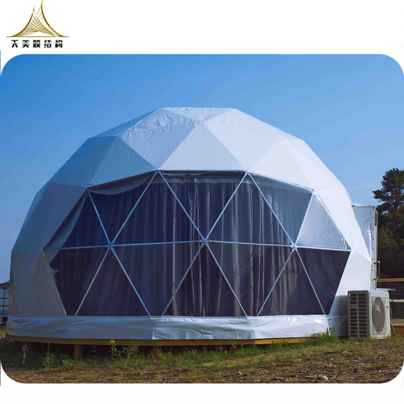 Eco Living Glamping Igloo Cupola Geodetica Tent Dome Glamp Tents ...