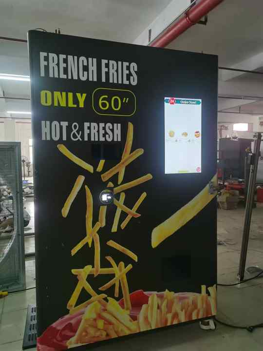 Factory Supply Fascinating Price Automatic French Fry Vending Machine ...