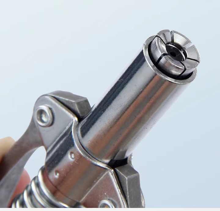 Quick Release Spring Loaded Grease Gun Coupler - 10000psi