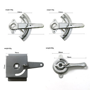 Damper Quadrant Handle - Zinc Coated Galvanized Steel