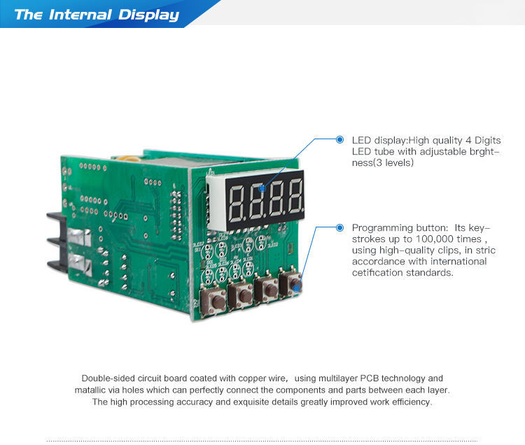 Ampere Indicator Single Phase CN-AA81 AC Current Ammeter Products from ...