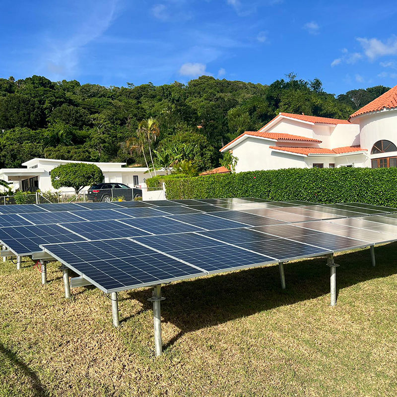 Easy to Stall Hybrid Solar Panel Kit 5kw 6kw 8kw 10kw 12kw Roof Ground ...