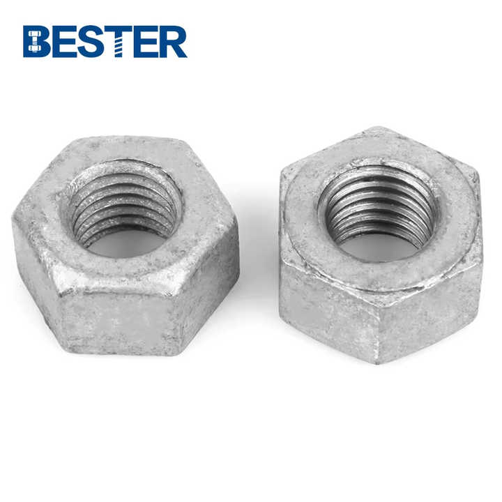 Hex Bolt and Nut Astm A193 Gr B7 Stud Astm A194 Gr 2h HDG Heavy Hex Nut ...