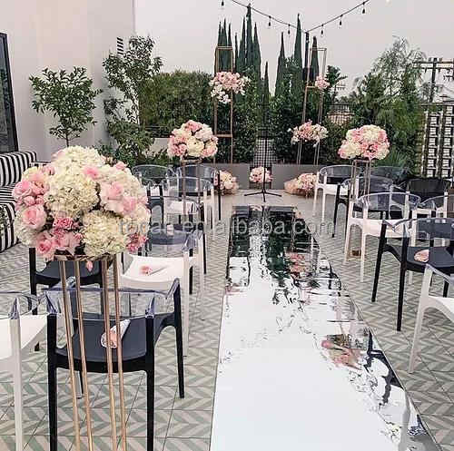 Reflective Aisle Runner Mirror Carpet for Wedding Events