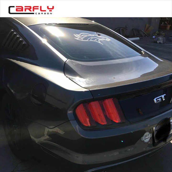 CAR TRUNK OEM STYLE CARBON FIBER REAR TRUNK LID BOOT LID for MUSTANG ...