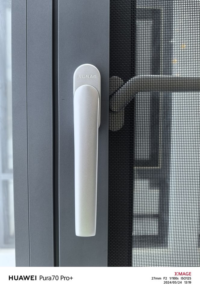 Aluminum Modern Minimalist Exterior Casement Window with Hinge ...
