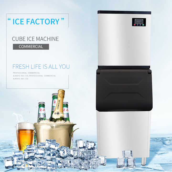 Best Price of 350LBS Capacity Commercial Ice Cube Machine Includes ...