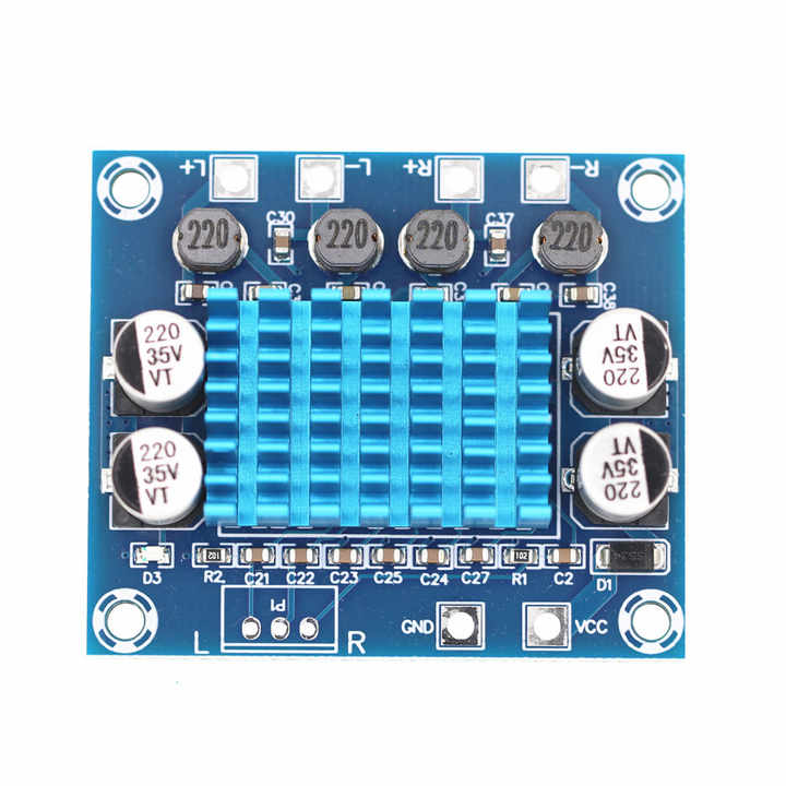 Original HD Digital Audio Power and Mp3 Amplifier Module 12V24V Sound ...