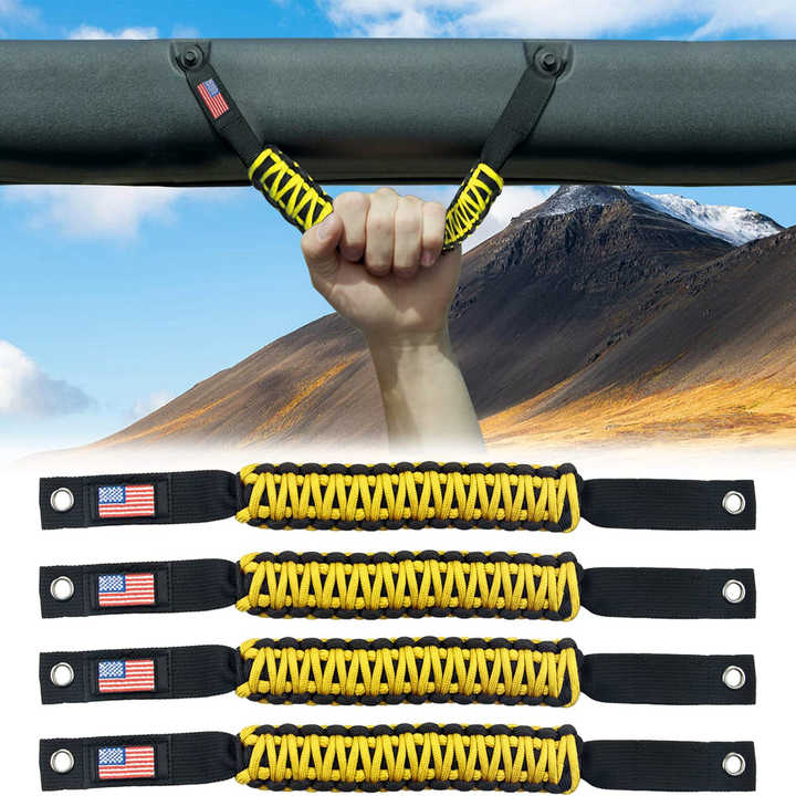 Wholesale Handmade Car Grip Paracord Handle Grab Durable Accessory for ...