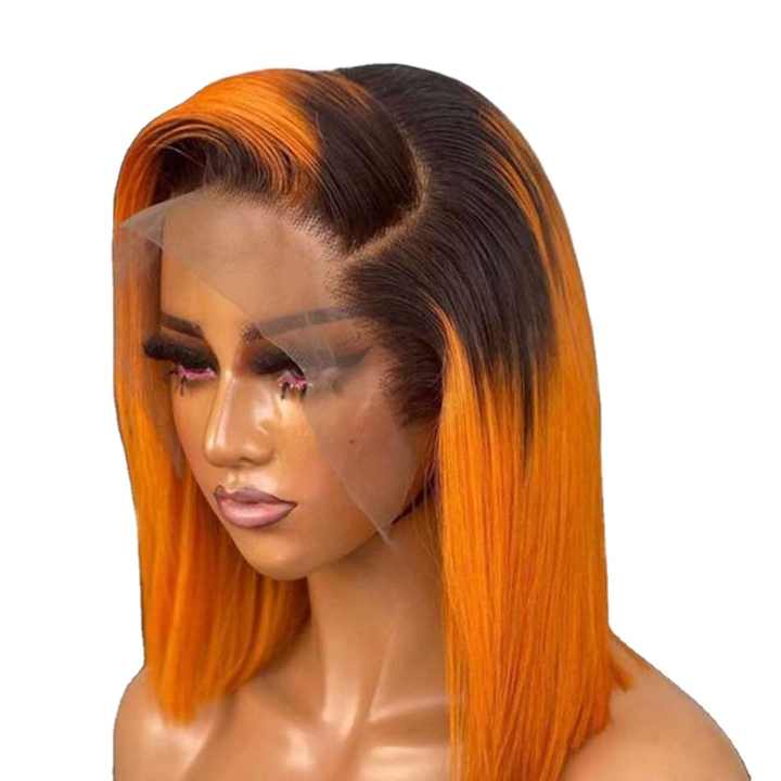 2024 NEW CY Wholesale Human Hair Colorful Bob Wig for Women,Pre Plucked ...