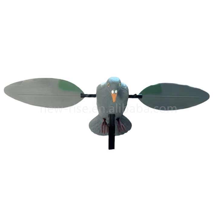 Spinning Wing Motion Pigeon Decoy - Realistic Hunting Aid
