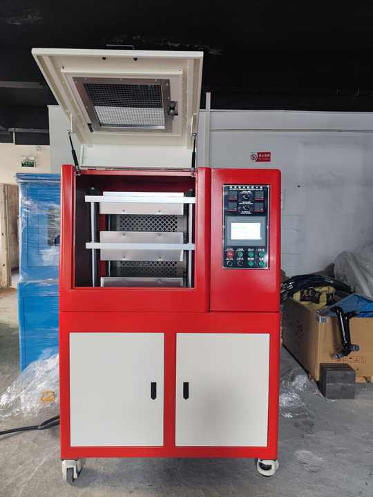 Hydraulic Heat Cold Press Machine | for PVC Rubber Laboratory Pressing ...
