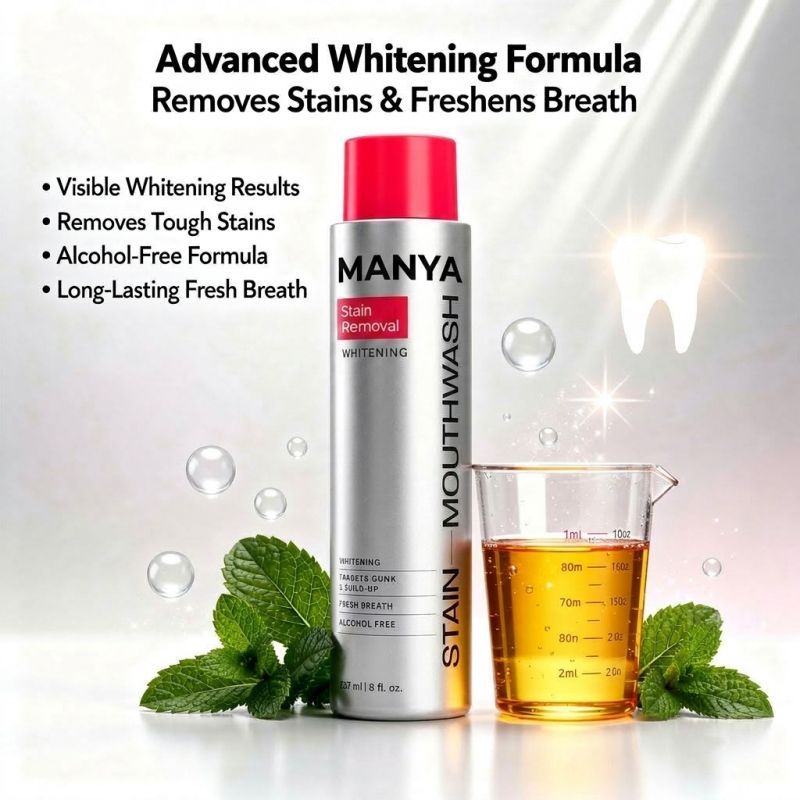 237ml Household Professional Whitening Mouthwash, Glycerin Moisturizing ...
