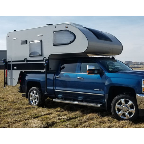 Fiberglass Pickup Carbon Fiber Truck Camper Shell Slide In Pop Top For ...