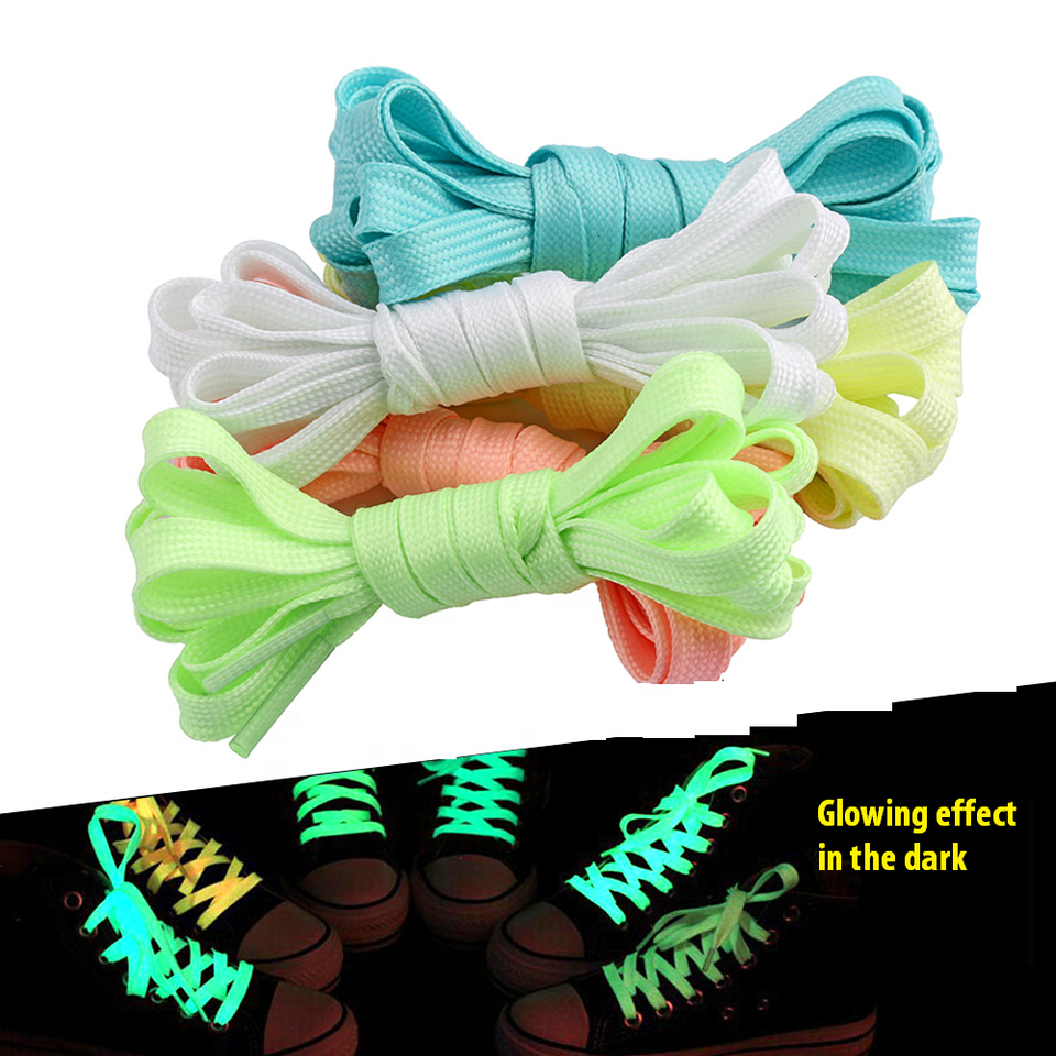 Luminous Shoestring Fashion Glowing in the Dark Shoelaces Luminous Shoe ...