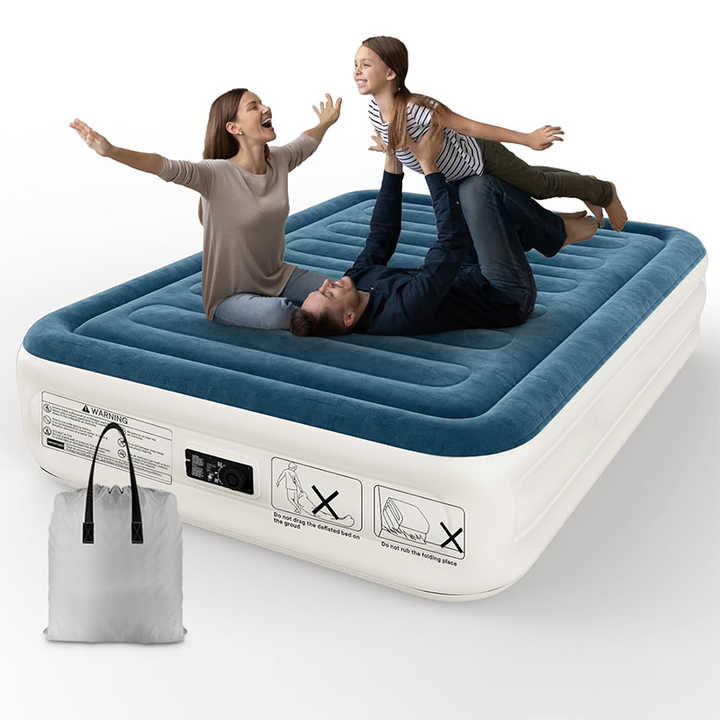 Folding Air Bed With Built in Pump Bed Air Pressure Mattress With Pump ...