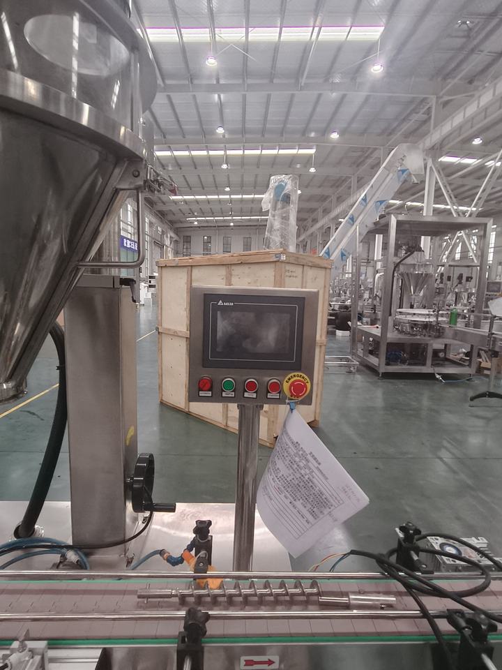 Coffee Powder Fillling Machine Automatic Powder Filling Production Line ...