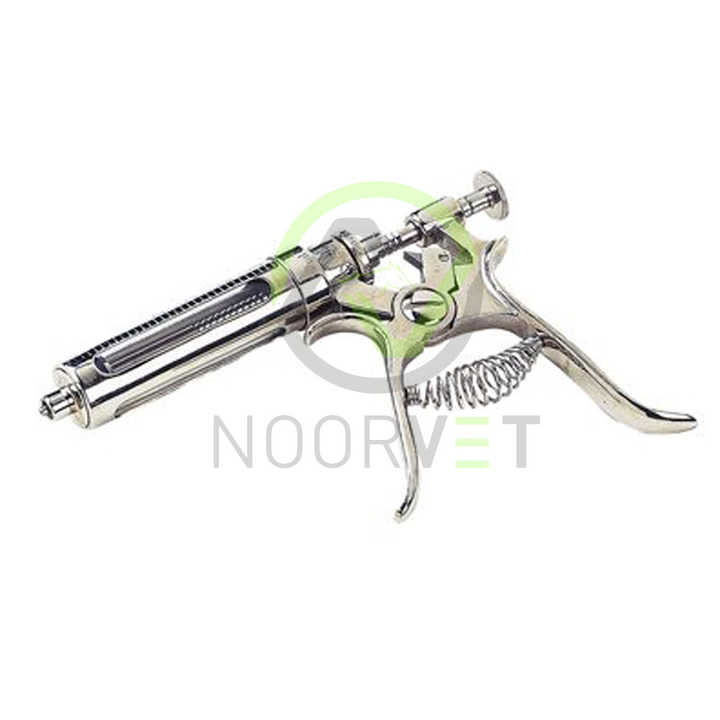 Top Quality Veterinary Continuous Revolver Syringe Semi-Automatic Brass syringe revolver ...