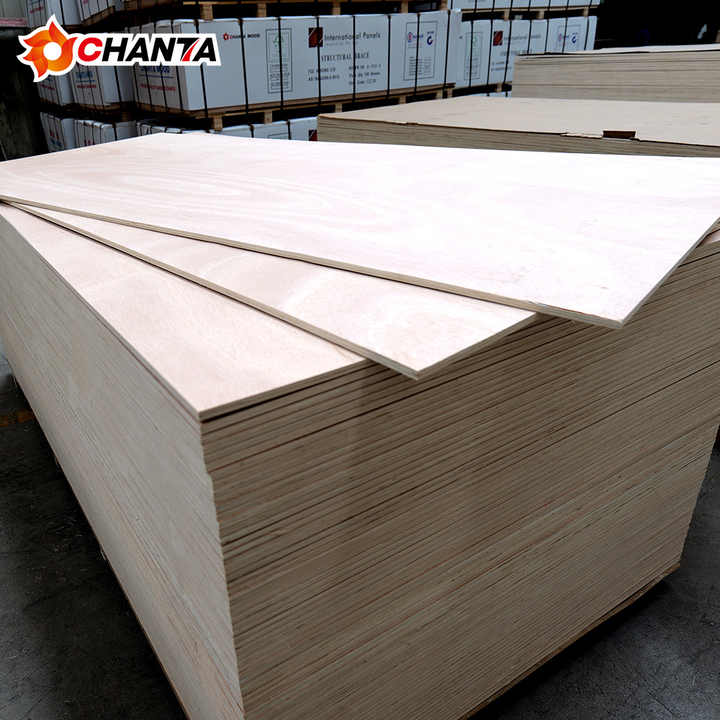 Hardwood Plywood Triplay Wooden Tropical Okoume Bintangor Plywood ...