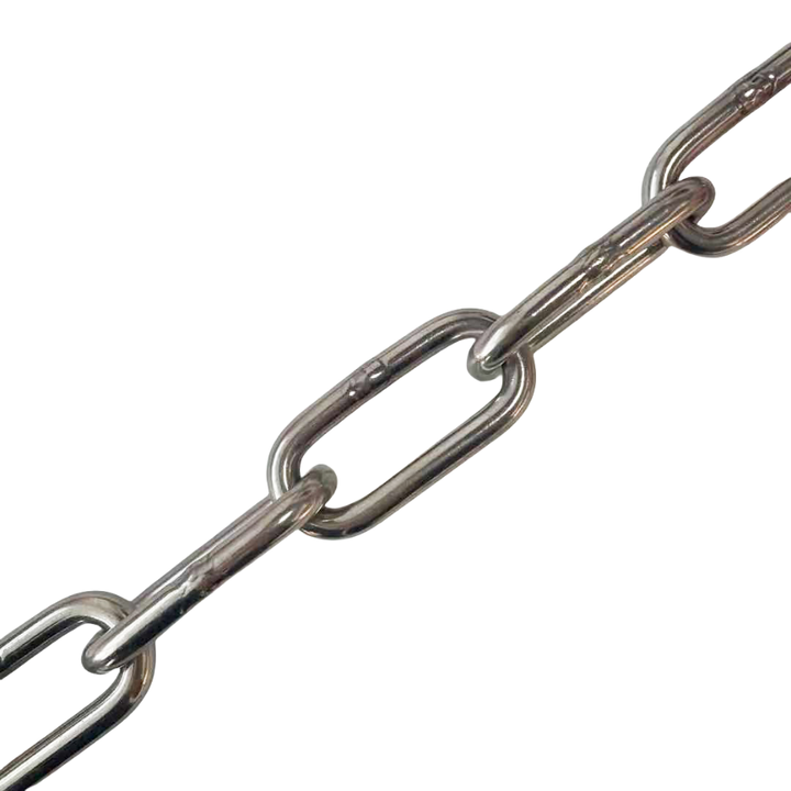 Customized Stainless Steel 304/316 DIN763 Standard Long Link Chain for ...