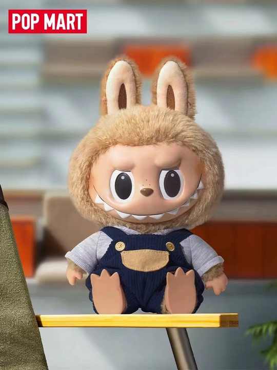 Official Authentic POPMART LABUBU Time to Chill Vinyl Plush Doll for ...